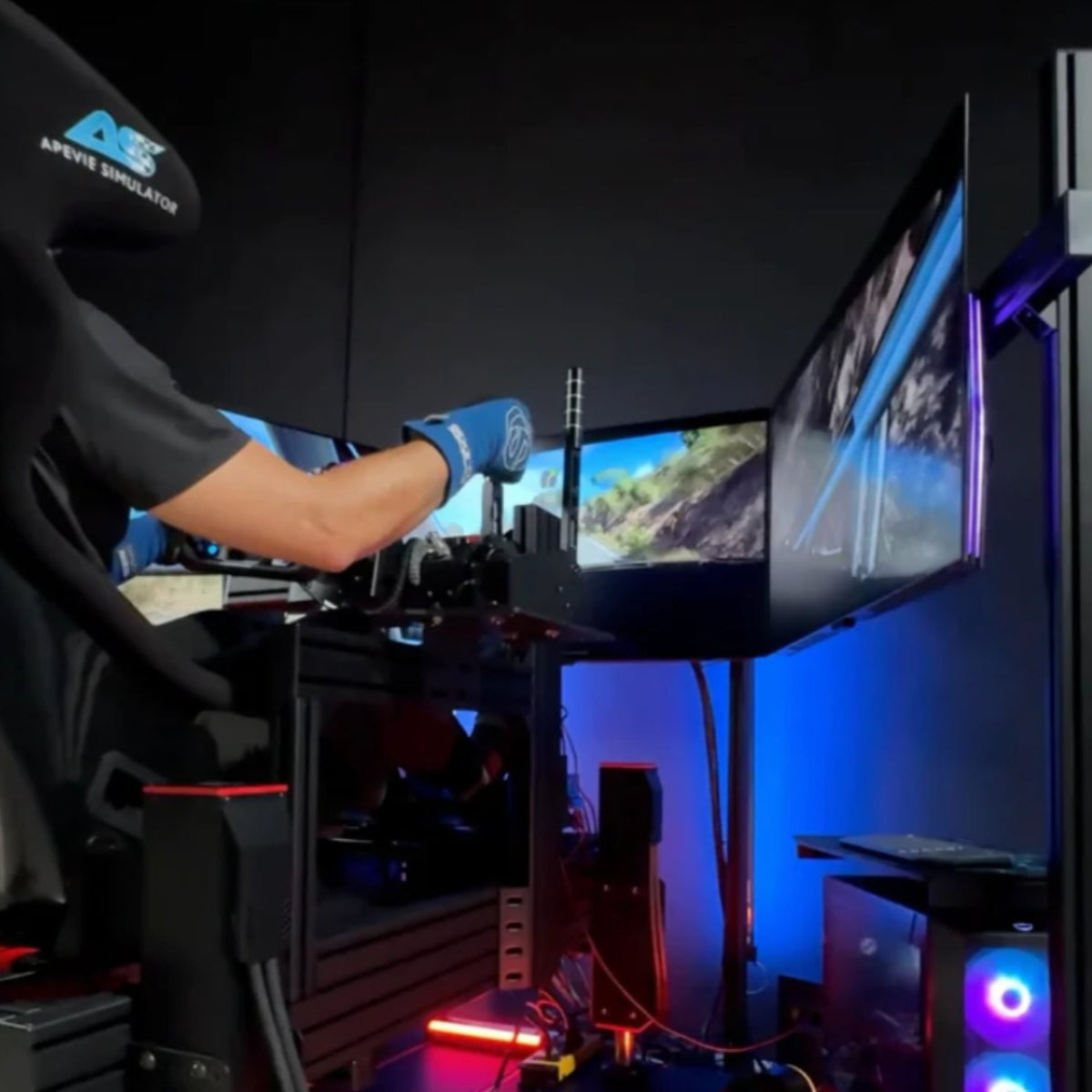 Apevie AS2 5 DOF Traction Loss Motion Simulator